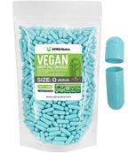 size 0 empty capsules for multivitamins
