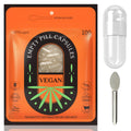 size 0 empty vegetarian pill capsules