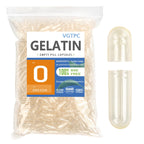Size 0 gelatin capsules for multivitamins