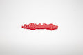 Size 0 red gelatin capsules for supplements