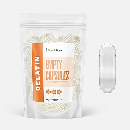 size 00 capsules for blended vitamins