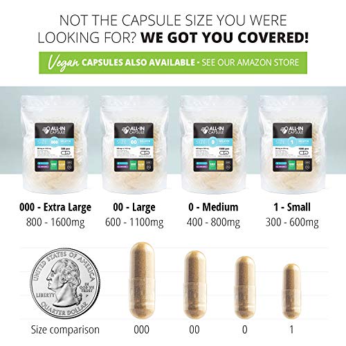 size 00 capsules for health