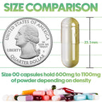 size 00 capsules for multivitamins