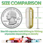 size 00 capsules for multivitamins