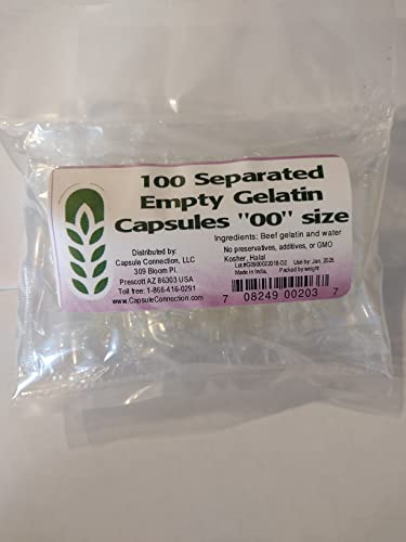 size 00 capsules for vitamins