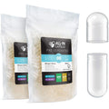 size 00 clear gelatin capsules for supplements