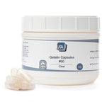 Size 00 clear gelatin capsules