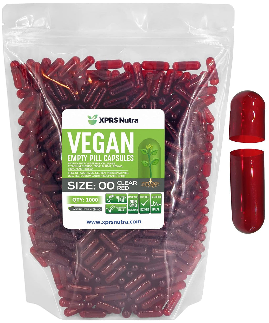 size 00 empty capsules for multivitamins