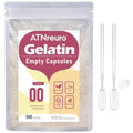 size 00 empty gelatin capsules
