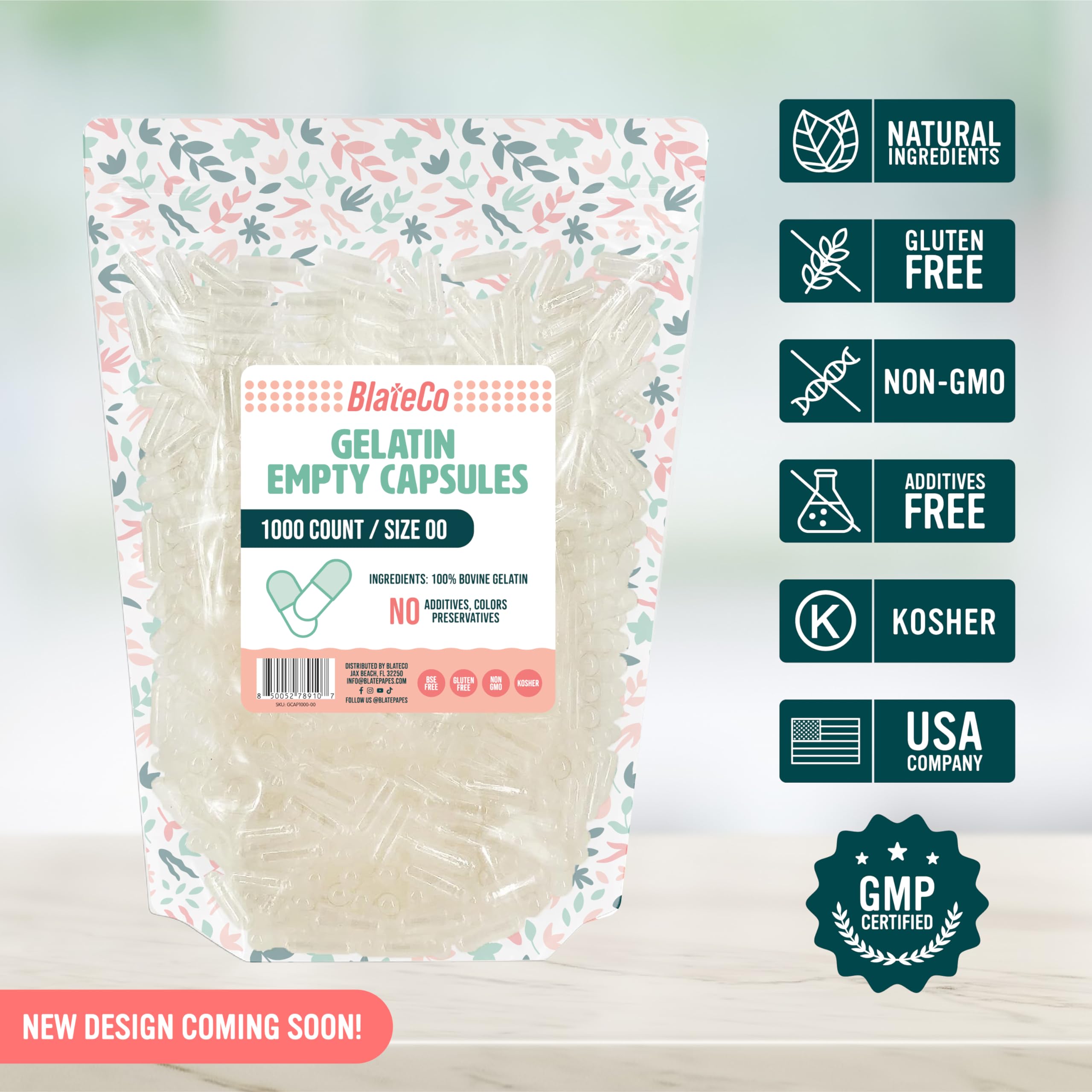 size 00 gelatin capsules bulk