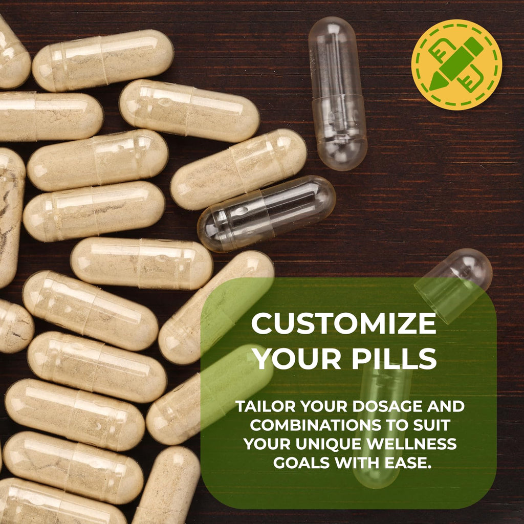 size 000 capsules for easy swallowing