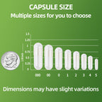 size 000 capsules for gummy multivitamin
