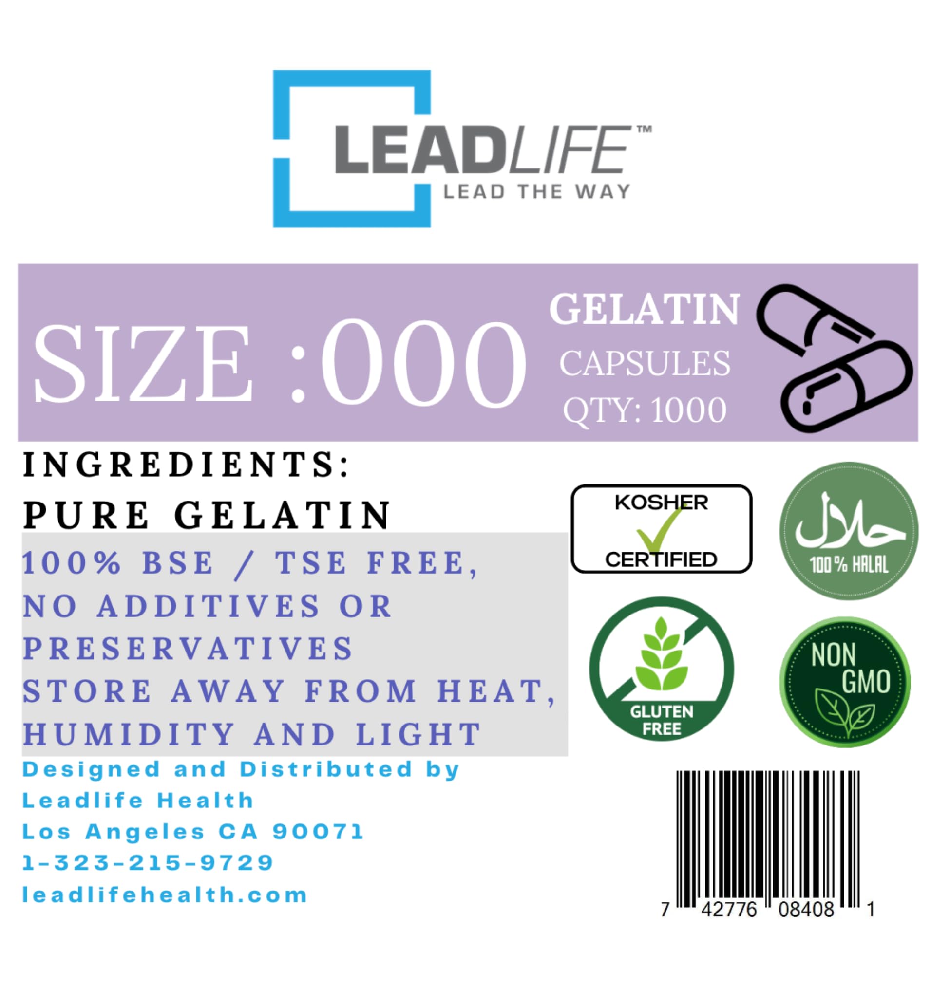 size 000 capsules for nutrients