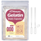 Size 000 empty gelatin capsules for multivitamins