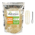 Size 000 empty vegetarian capsules