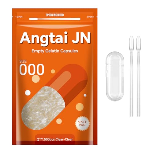 size 000 gelatin capsules for supplements