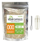 size 000 vegetarian capsules for supplements
