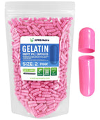 size 2 empty gelatin capsules