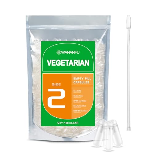 size 2 vegetarian capsules bundle