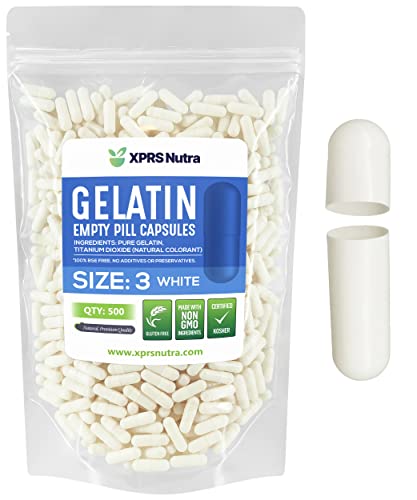 size 3 gel caps for supplements