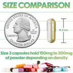 size 3 multivitamin capsule shells