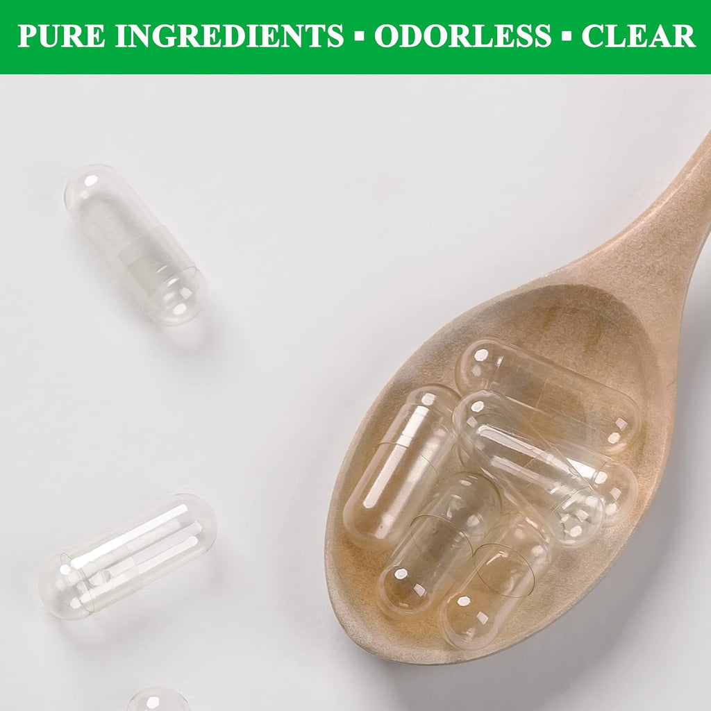 size 4 empty capsules for supplements
