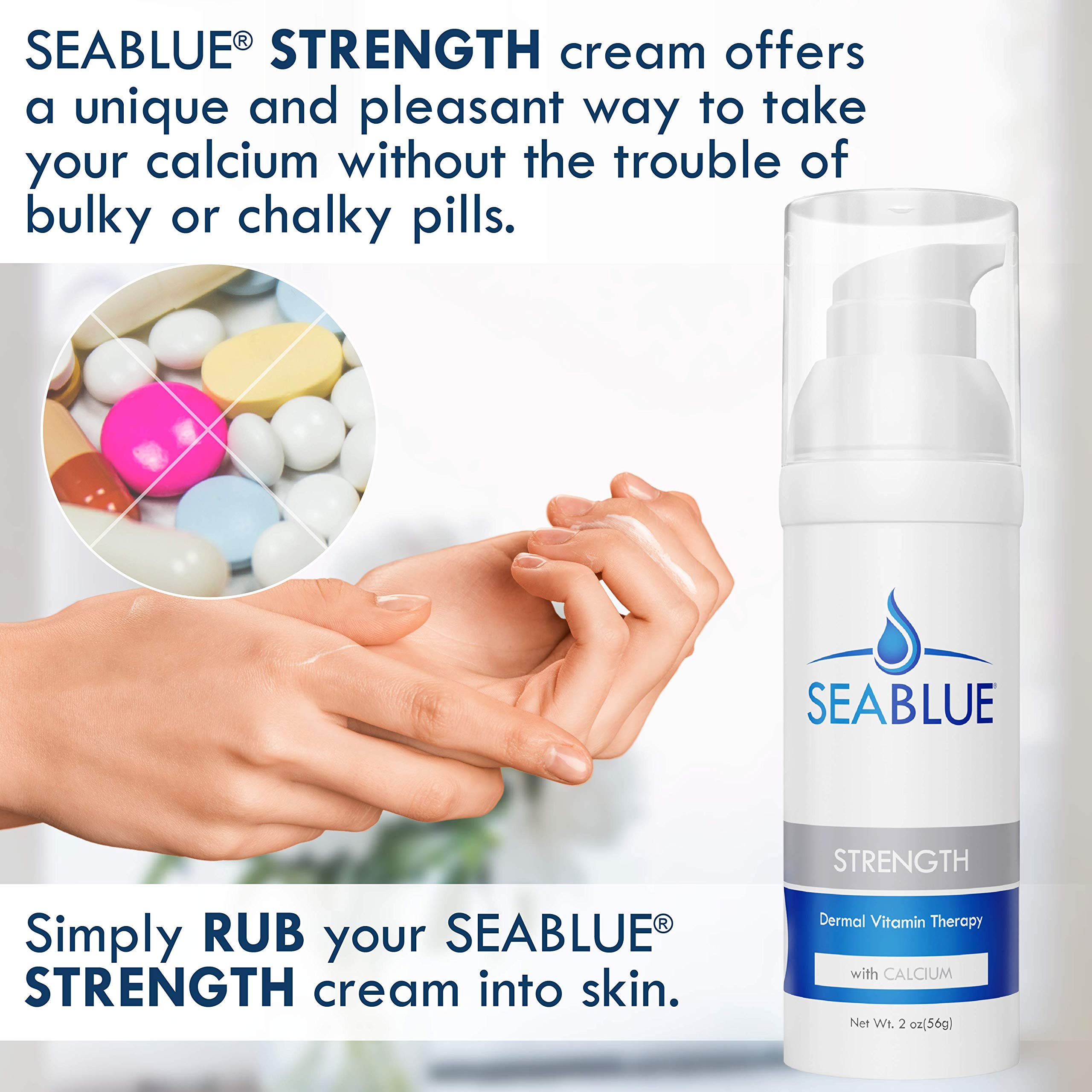 skin-absorbing calcium magnesium balm