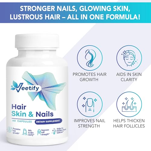 Skin and nails vitamins with biotin