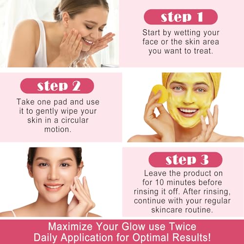 skin brightening cleansing pads
