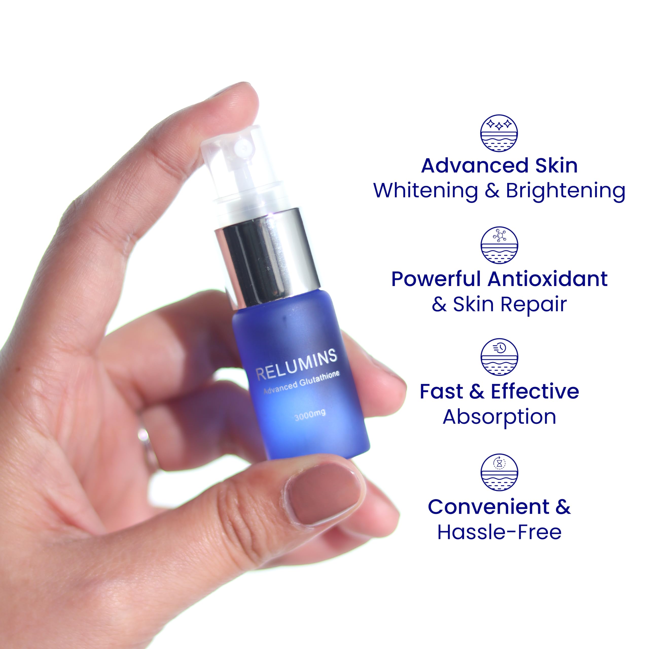 skin brightening oral spray solution