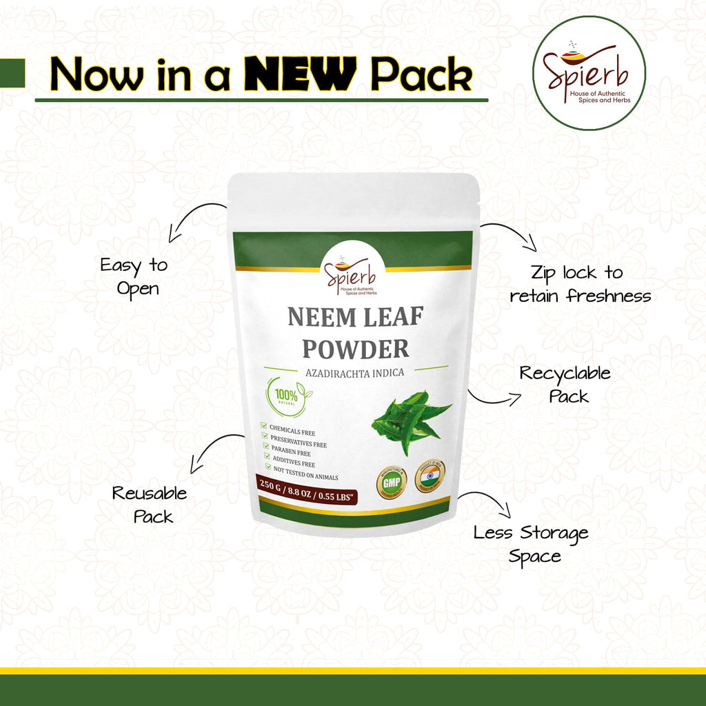 skin care using neem leaf powder