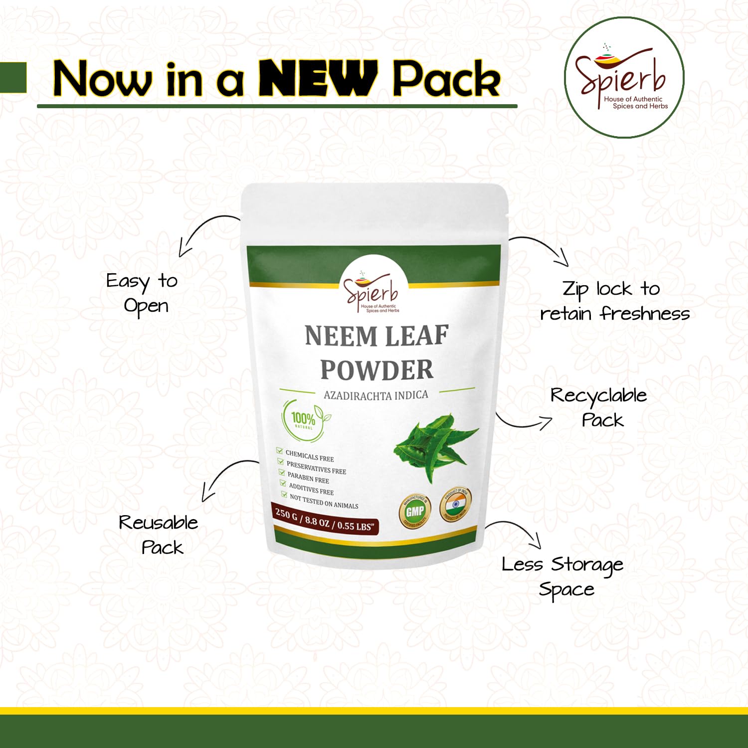 skin care using neem leaf powder