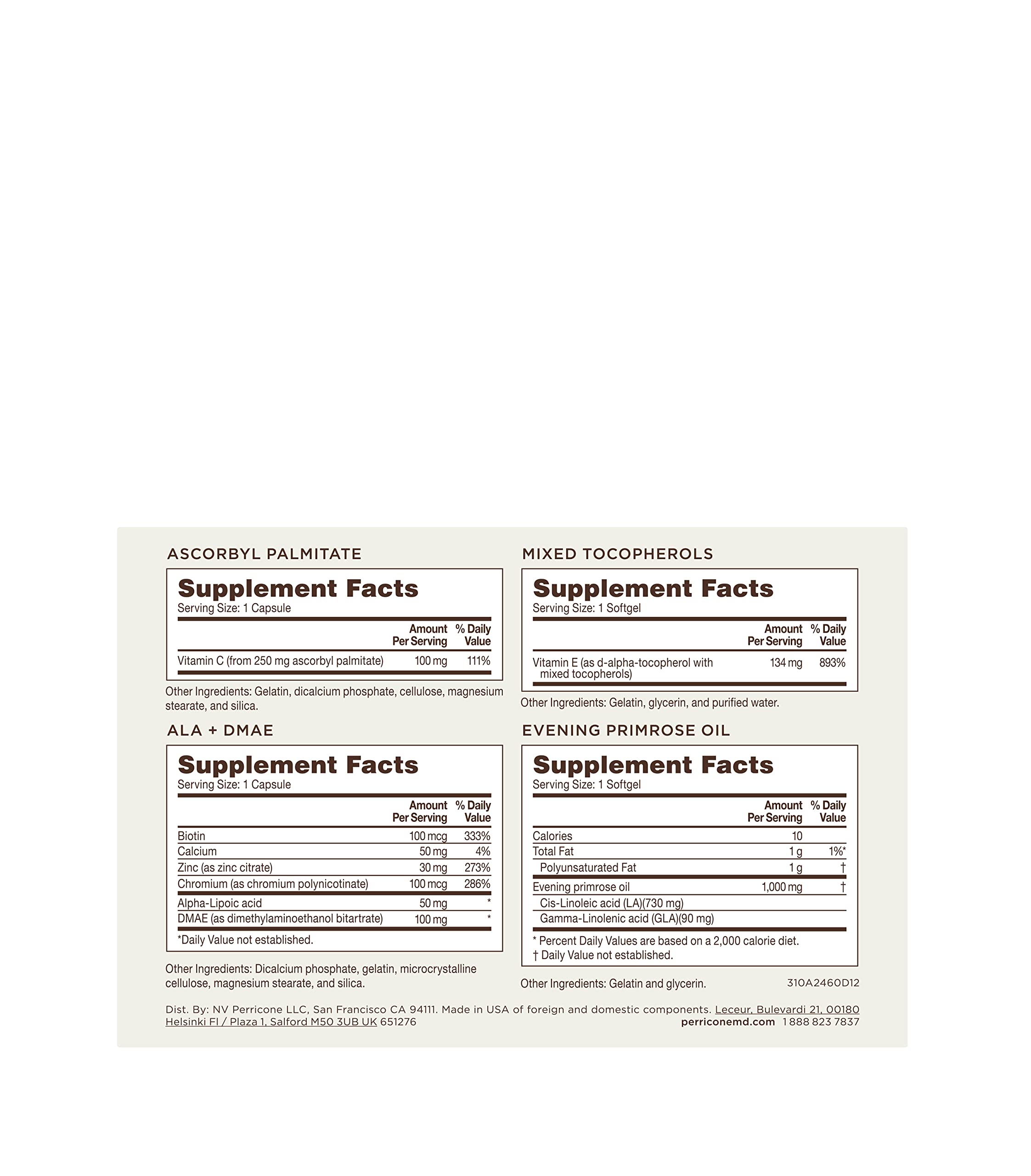 skin clear blended vitamin benefits