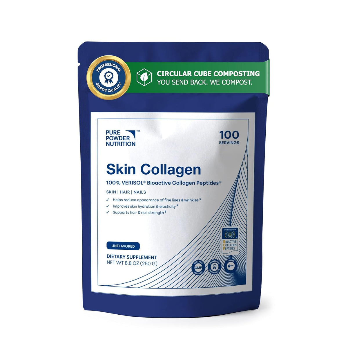 Skin collagen powder for beauty