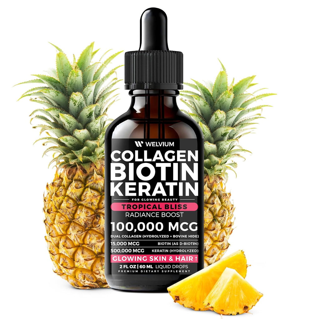 Skin elasticity support with collagen