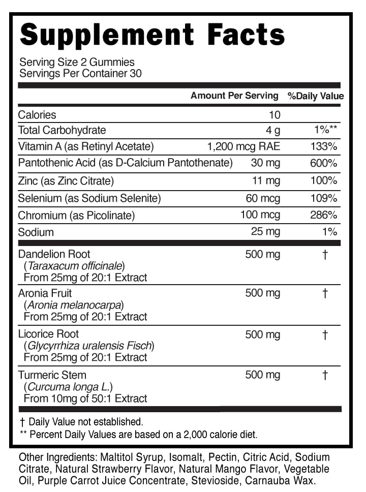skin-enhancing gummies with antioxidants