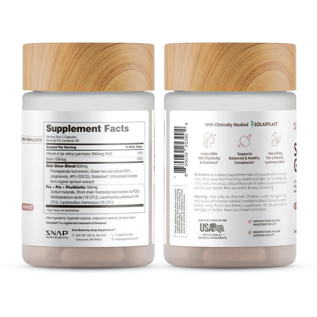 Skin Glow Probiotics for overall wellness
