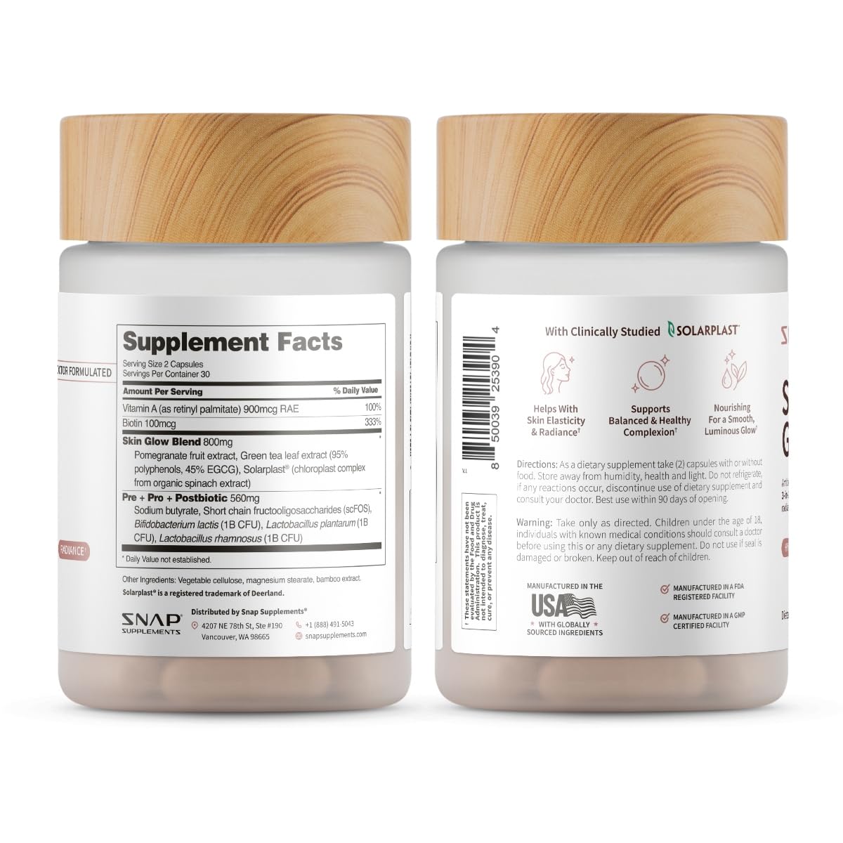 Skin Glow Probiotics for overall wellness