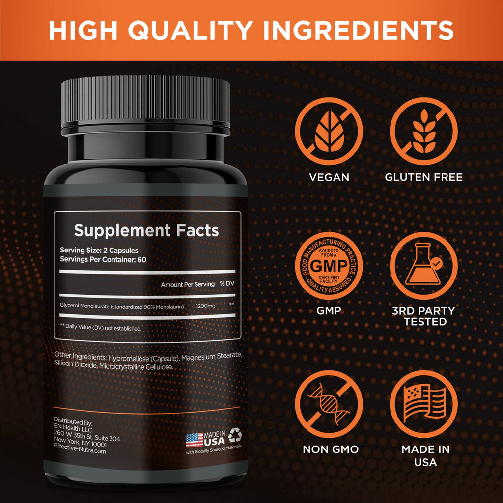 skin health benefits of Monolaurin