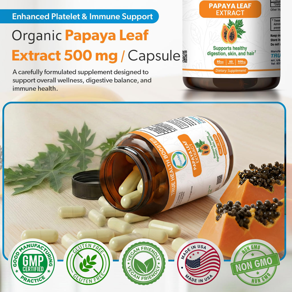 Skin health benefits of papaya extract