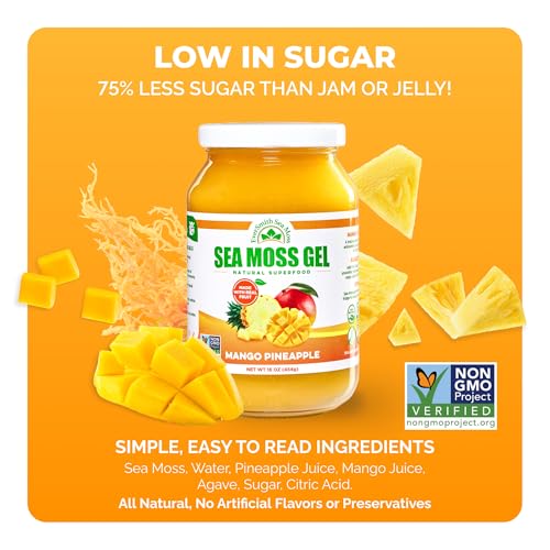 Skin health benefits of sea moss