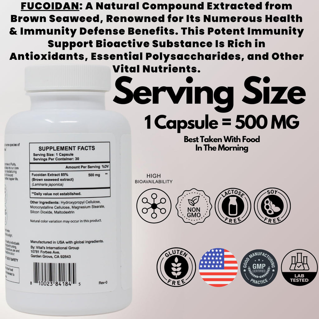 skin health booster with Fucoidan