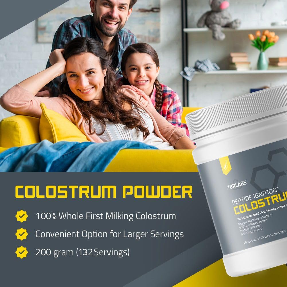 skin health colostrum powder supplement