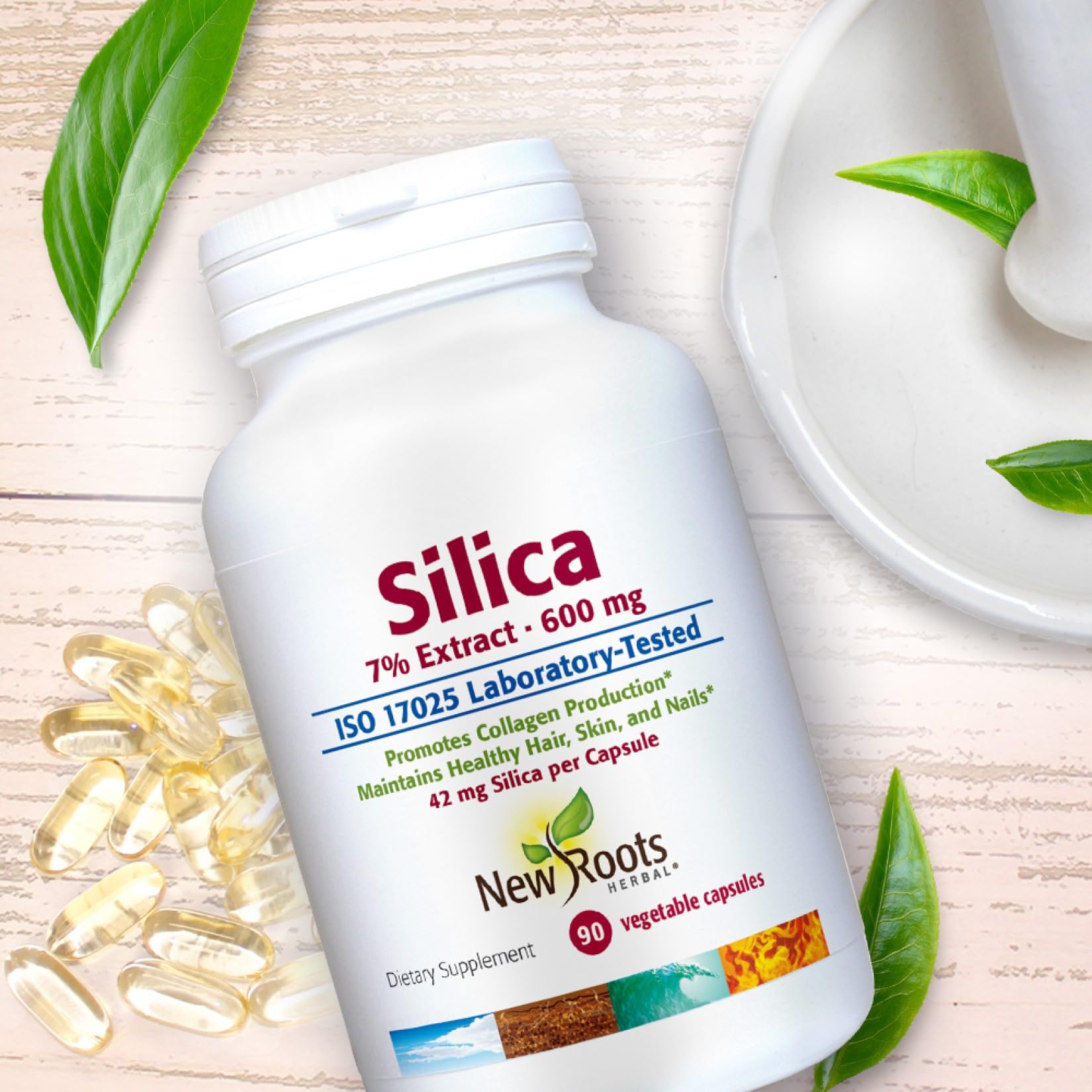 Skin health support with Silica