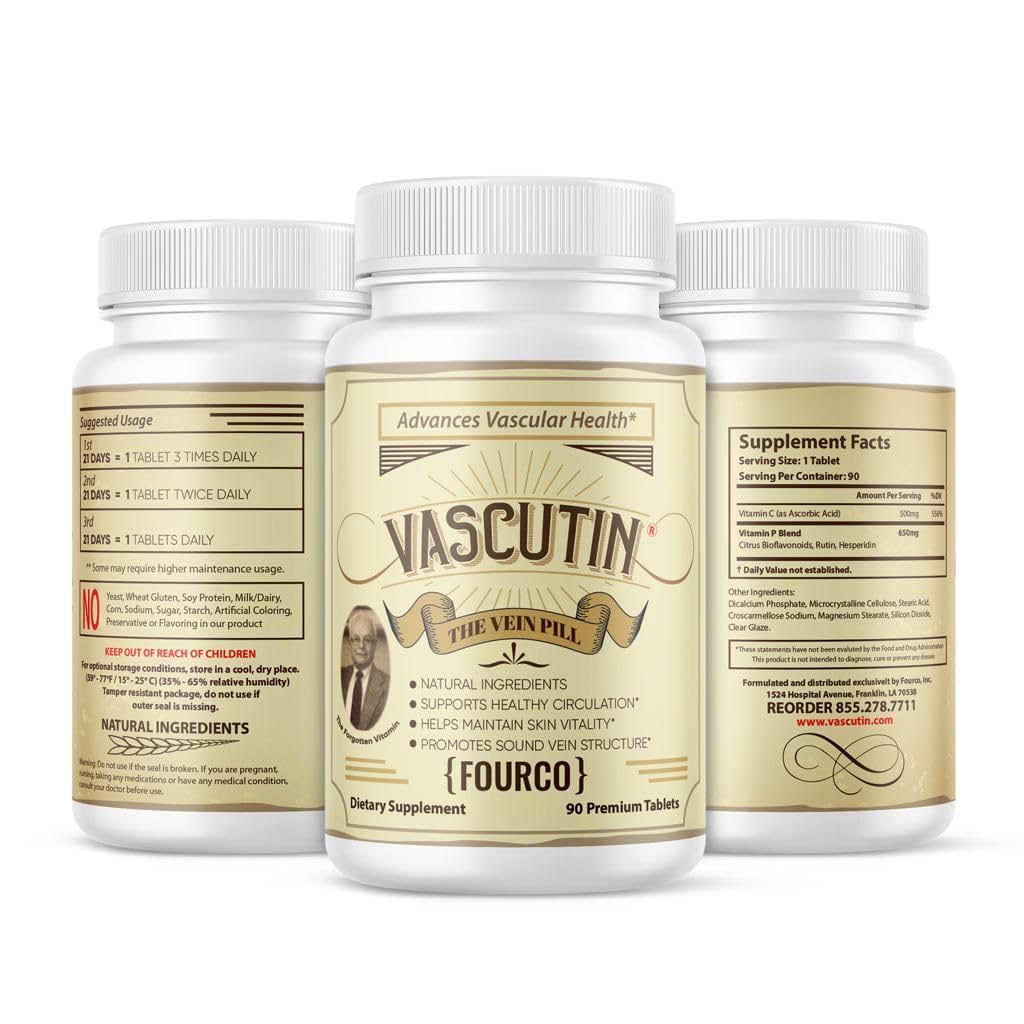 skin health with Vascutin supplements