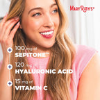 Skin repair with MARYRUTH'S hyaluronic