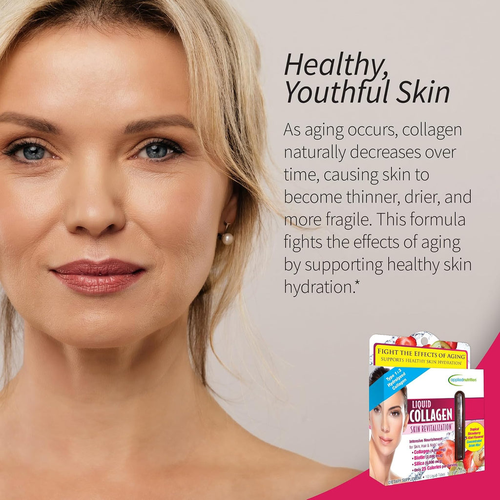 skin revitalization with collagen supplement