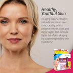 skin revitalization with collagen supplement