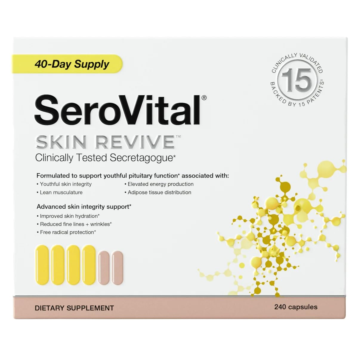 Skin Revive collagen support capsules