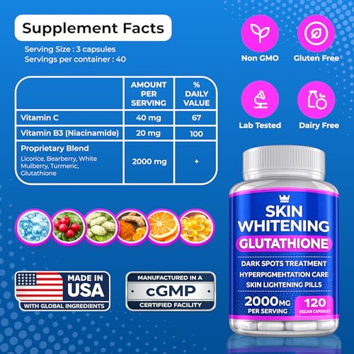 Skin supplement for reducing pigmentation